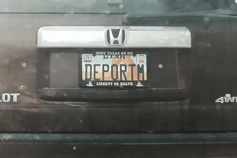 A Teacher Sees An “Offensive” License Plate And Sparks State ...