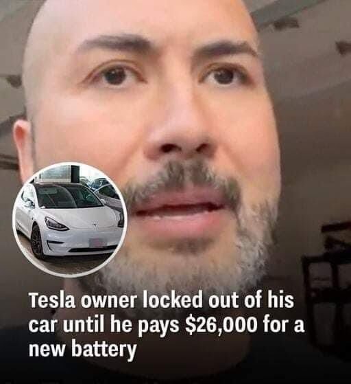 Tesla Owner Says He’s Locked Out After Battery Expired, Replacement ...