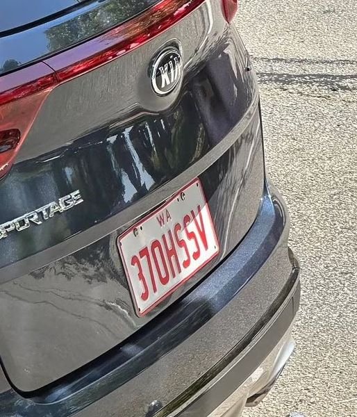 Absolutely Hilarious License Plates We’ve Seen In A While - FS And ...