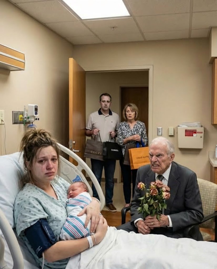 The Grandfather Whose Question Shattered a Web of Lies How a New Mother ...